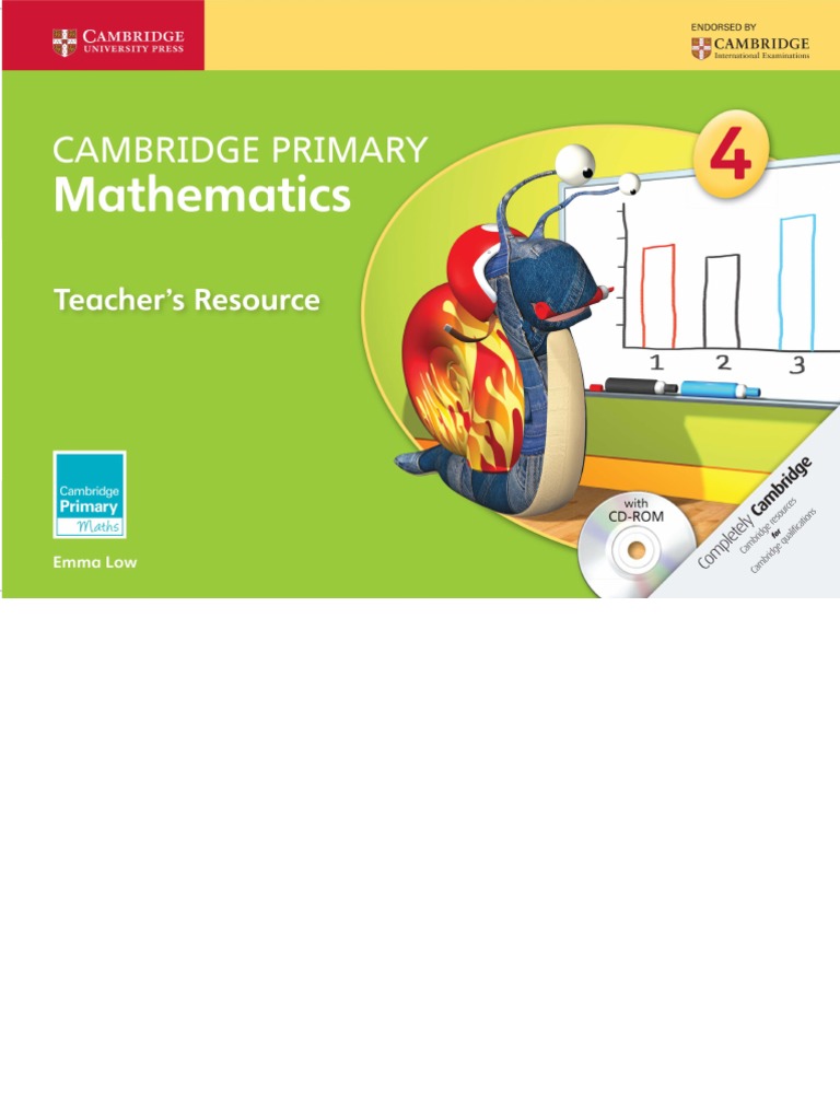 Cambridge Primary Mathematics Teacher's Resource 4, Emma Low, Cambridge ...