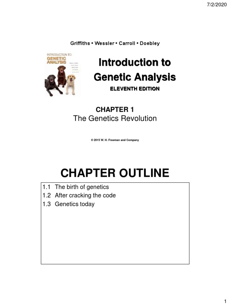 01 The Genetics Revolution - New - New - New - New2 PDF | PDF | Allele ...