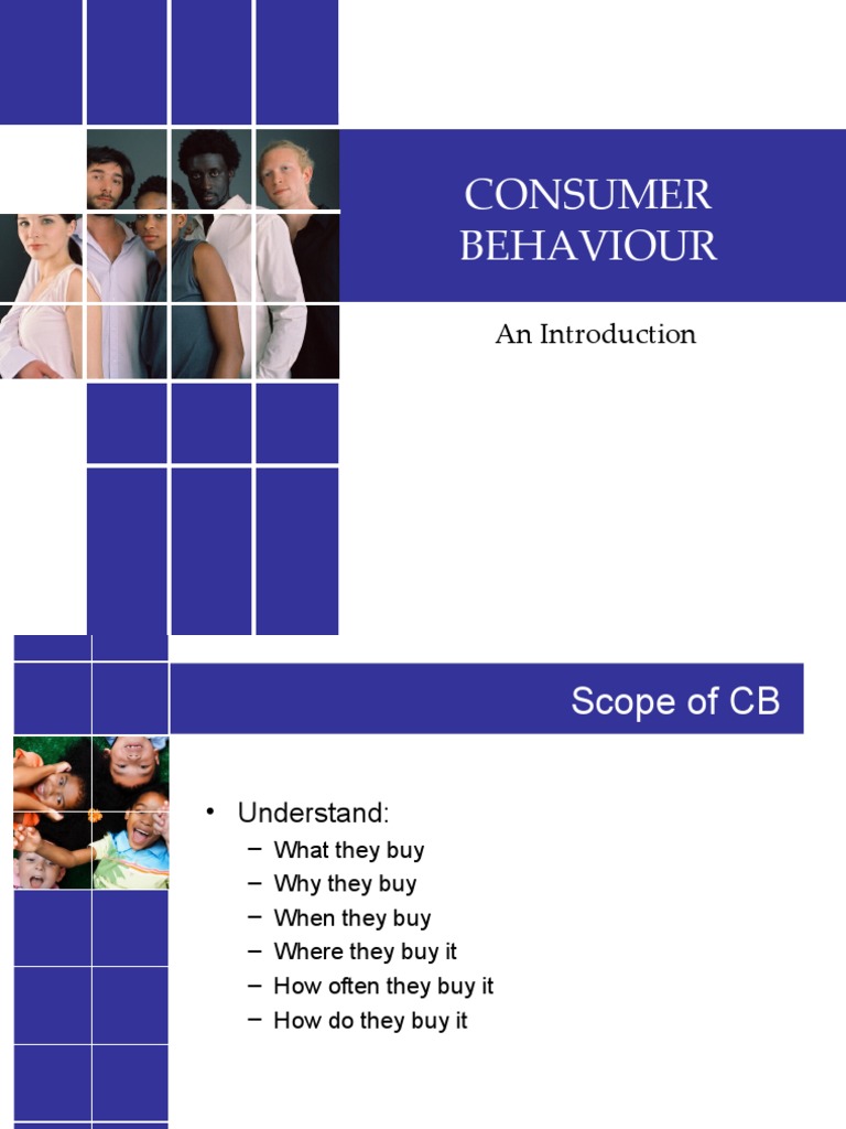 Consumer Behaviour: An Introduction | PDF | Consumer Behaviour | Marketing