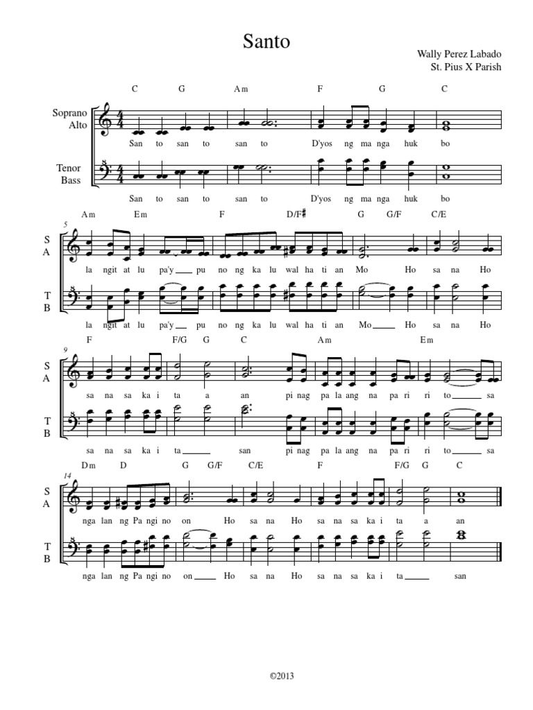 Santo NG Mga Hukbo PDF | PDF