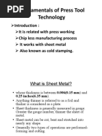 Formula For Press Tool Design | PDF