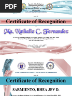 Sample School Presscon Certificate | PDF | News Media | Philippines