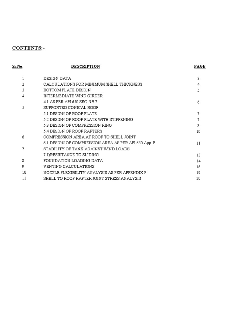 Supported Cone Roof (CS) Add.4 | PDF | Bending | Stress (Mechanics)