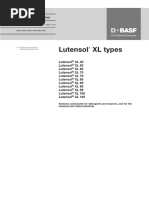 Lutensol XP 50 80 89 90 TDS | PDF | Surfactant | Emulsion