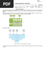 Operating Systems Question Bank and Solution | PDF | Message Passing | Thread (Computing)