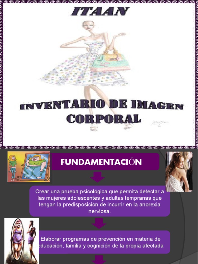 Test de Anorexia ITAAN para Adolescentes | PDF | Anorexia nerviosa ...