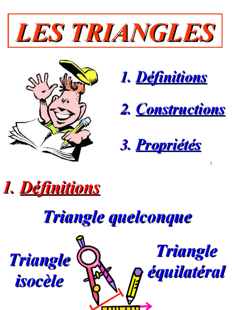 Les Triangles | PDF | Triangle | Triangle