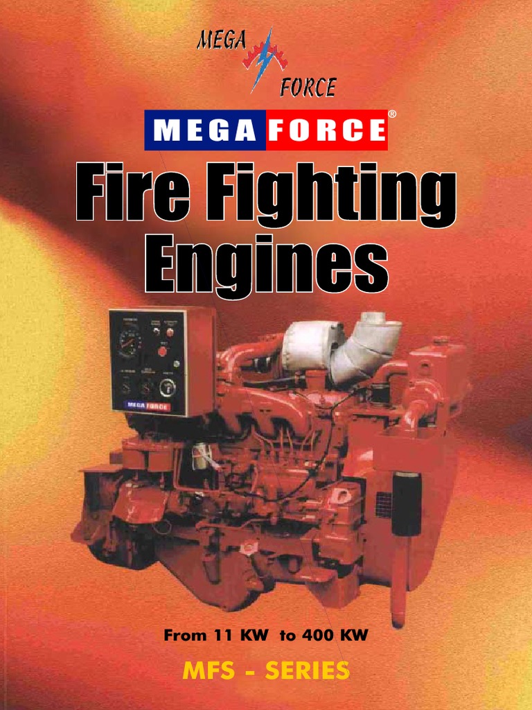 Mega Force - Fire Fighting Engines PDF | PDF | Engines | Diesel Engine