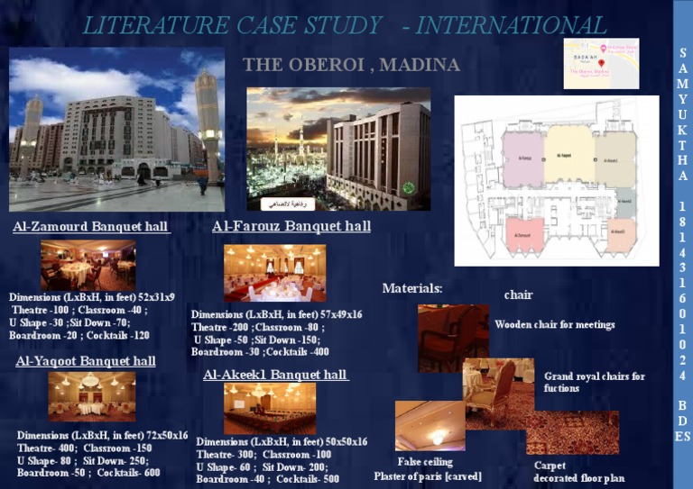 Literature Case Study - International | PDF | Components | Interior Design