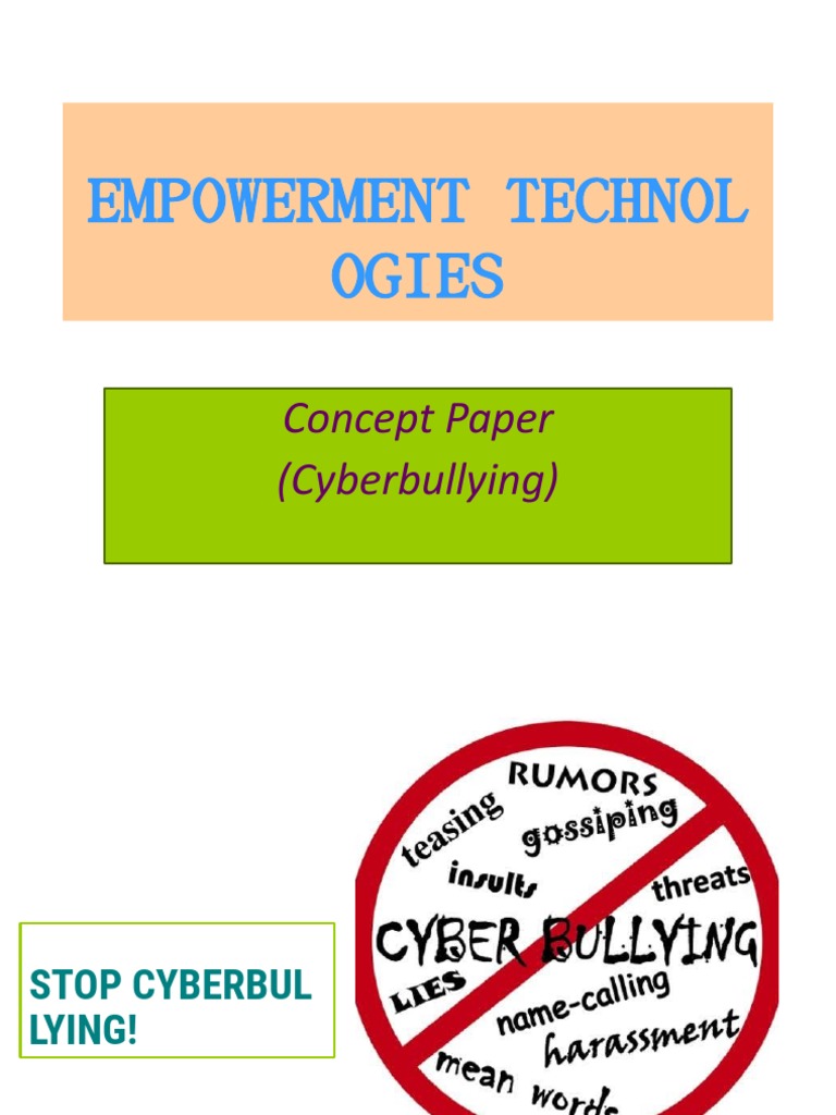 Concept Paper (Cyberbullying) | PDF | Social Science