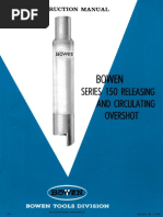 Bowen - Series - 150 - Overshots - Instruction Manual | PDF | Mechanical Engineering
