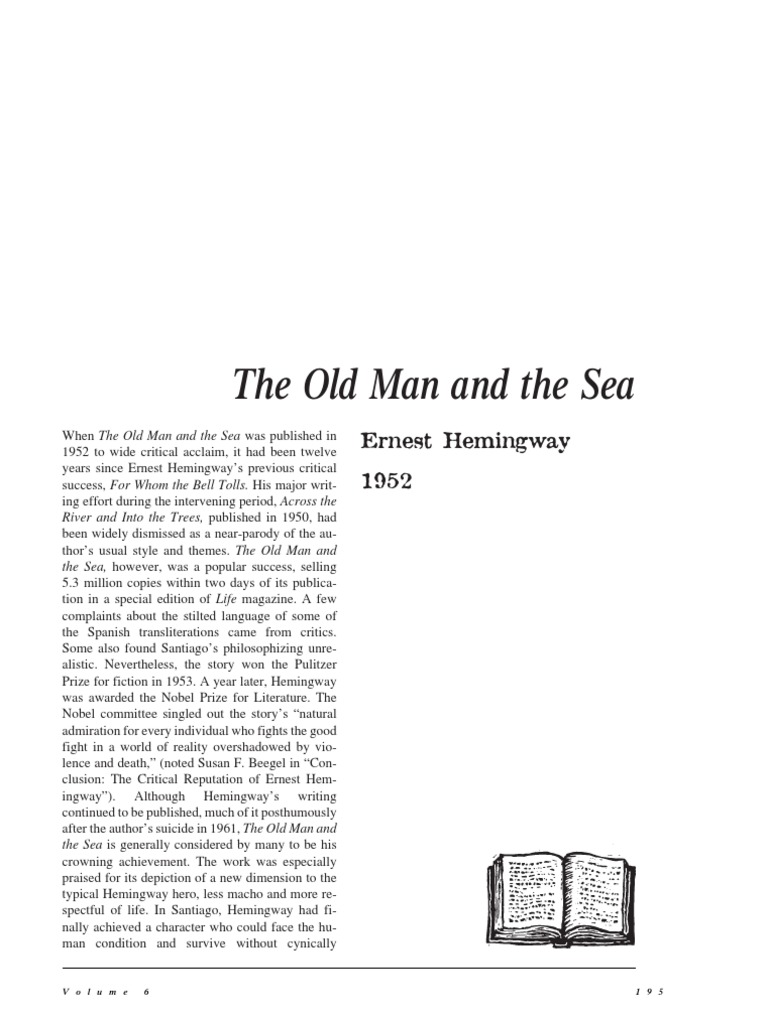 The Old Man and the Sea Overview | PDF | Narration | Ernest Hemingway