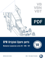 BPW Air Suspension Spareparts | PDF | Wheel | Vehicle Parts