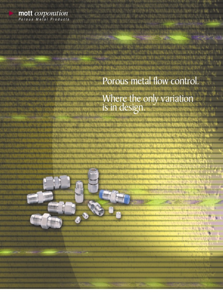 Flow Restrictors | PDF | Gases | Stainless Steel