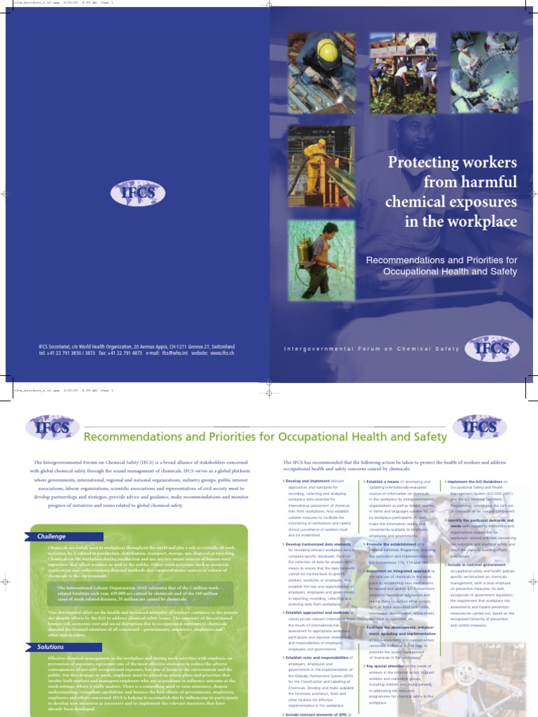 Protecting Workers From Harmful Chemical Exposures in The Workplace | Download Free PDF ...