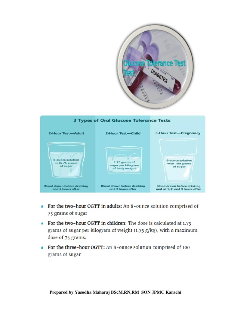 What Is OGtt PDF | PDF | Disorders Of Endocrine Pancreas | Endocrine ...