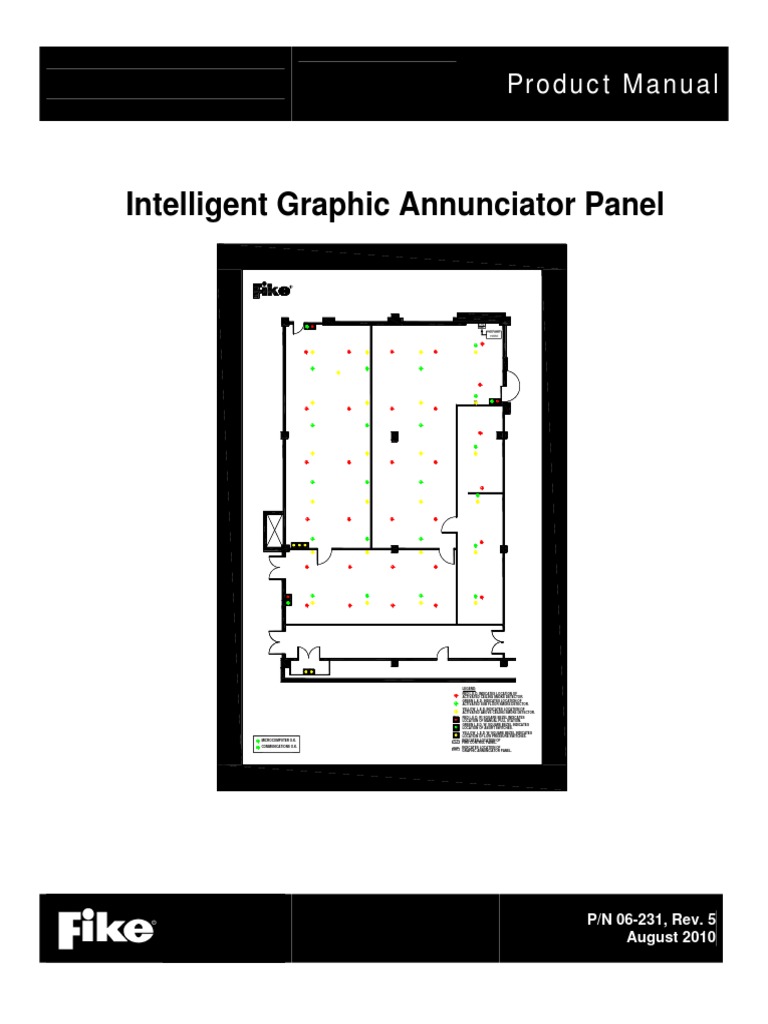 Intelligent Graphic Annunciator Panel: Product Manual | PDF | Light ...