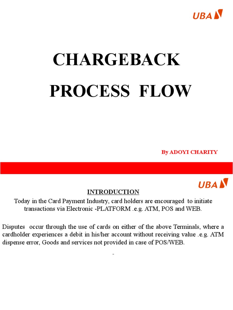 Chargeback Process Flow | PDF | Debit Card | Banking