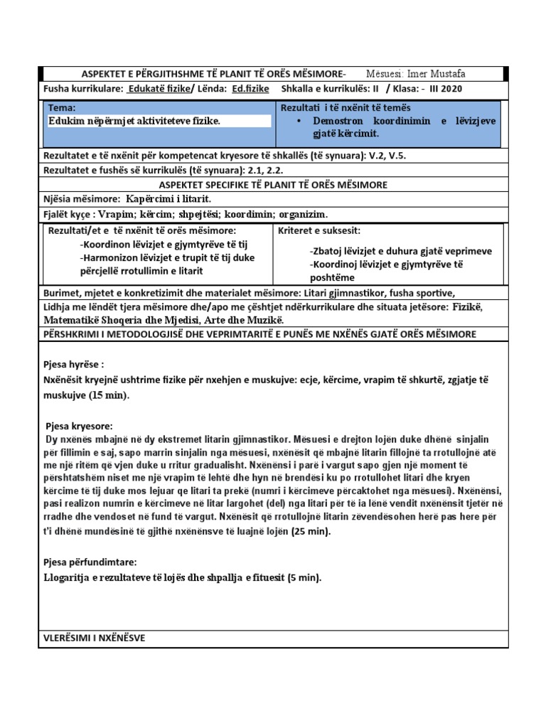 Plani-1 | PDF