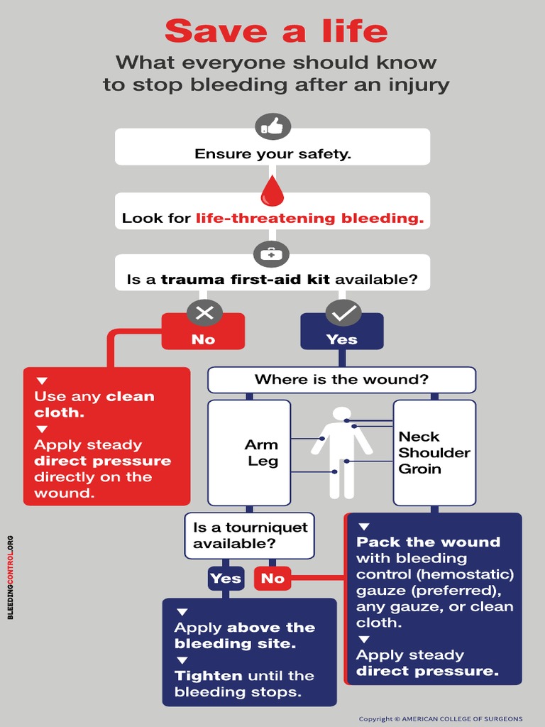 Save A Life Flowchart PDF | PDF
