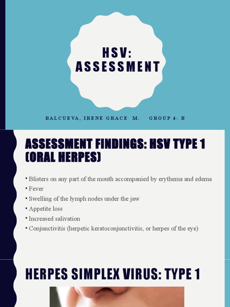 Assessment HSV | PDF