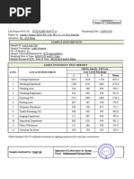 Lux Level Monitoring Checklist 2023-2024 | PDF