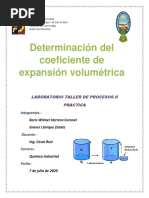 Coeficiente de Expansión Volumétrica del Agua | PDF | Propiedades del ...
