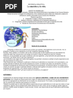 Secuencia Didáctica Medio Ambiente | PDF | Entorno natural | Contaminación