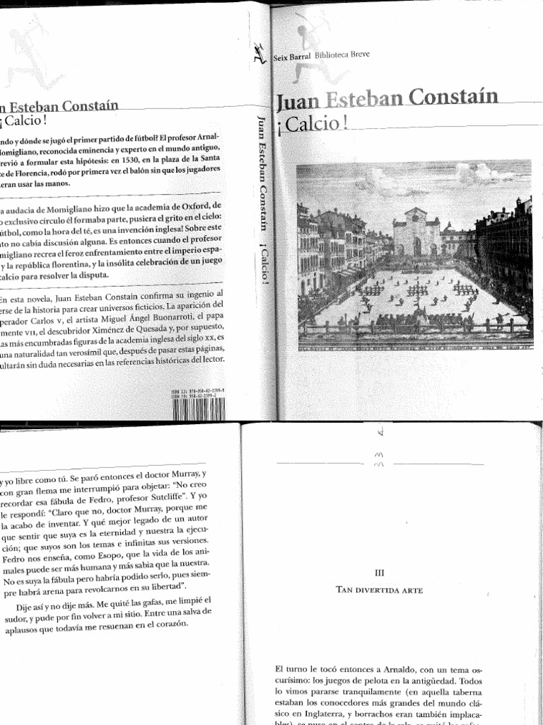 Calcio (Juan Esteban Constain) PDF | PDF