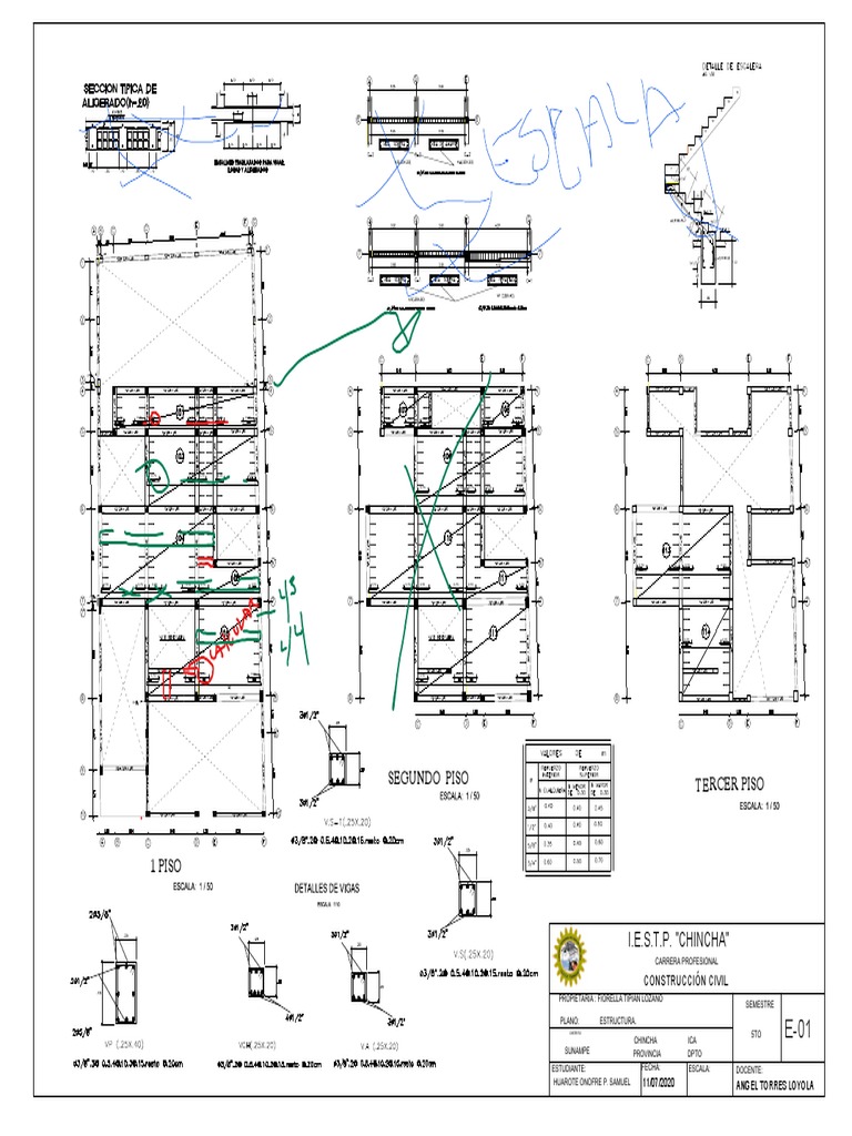 sSAMUEL PLANO COMPLETO TECHO-Model | PDF
