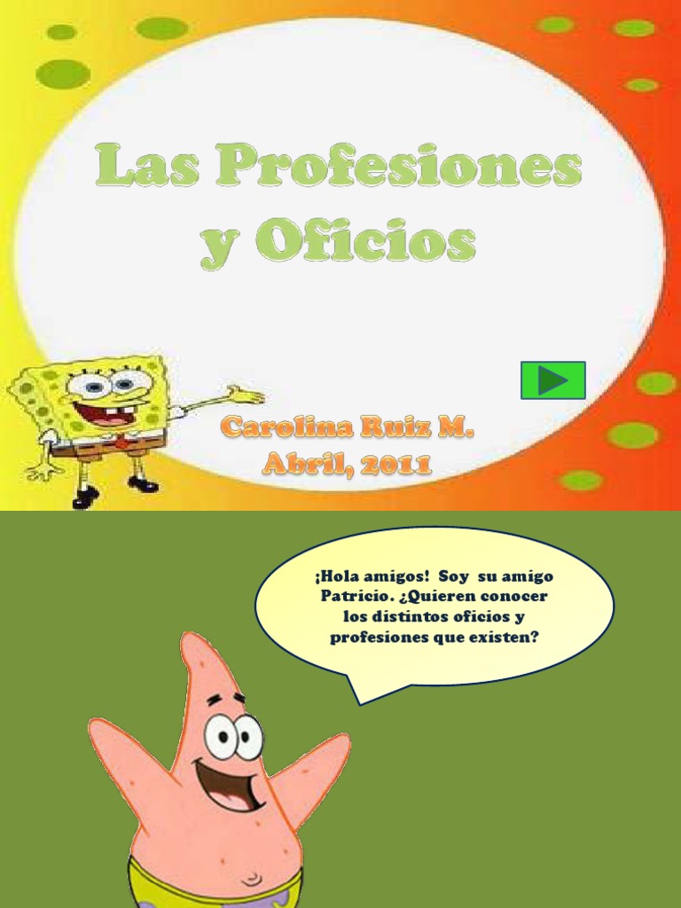 Oficios y profesiones: ejemplos y definiciones | PDF
