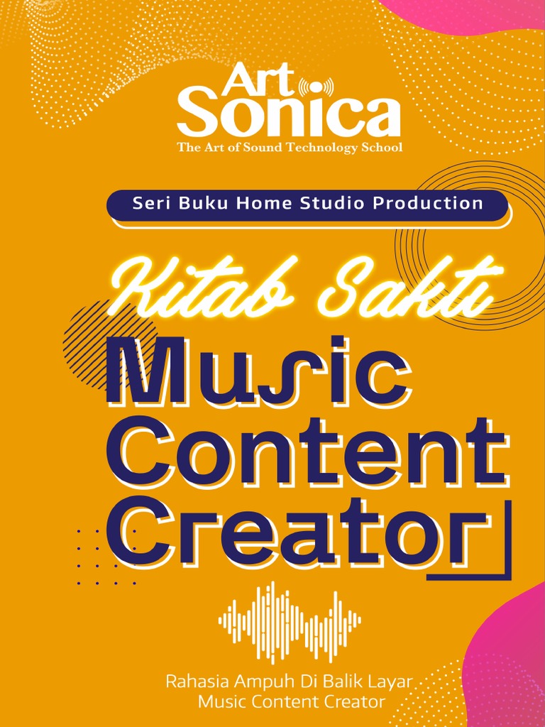 Buku Kitab Sakti Music Content Creator by Agus Hardiman ArtSonica SAMPLE PAGES PDF | PDF