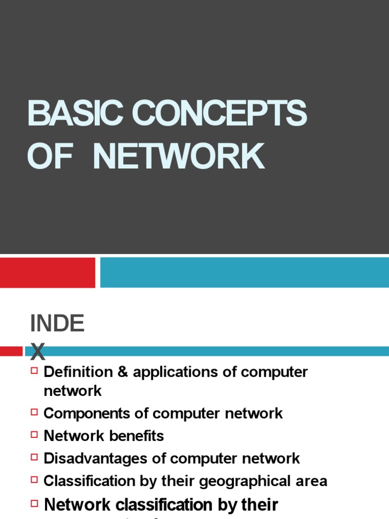 Network Concept | PDF | Client–Server Model | Computer Network