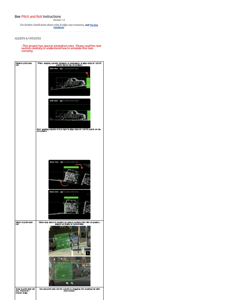 Bee Lidar Pitch Roll | PDF | Truck | Trailer (Vehicle)