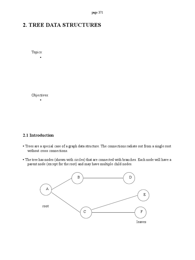 Tree Data Structures | PDF