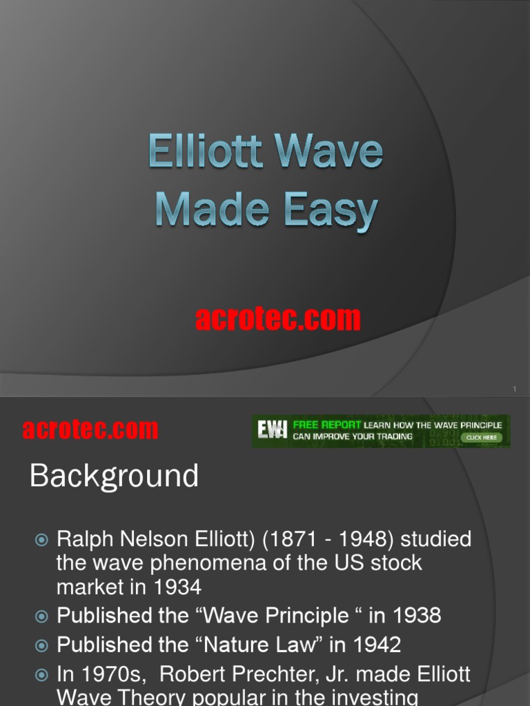 Understanding Elliott Wave Theory | PDF