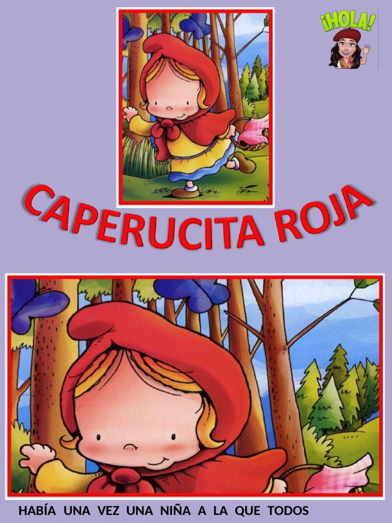 Cuento de Caperucita Roja para Niños | PDF