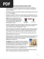 Aesthetic Features & Stylistic Devices | PDF