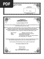 Membuat Surat Undangan Lipat 3 Di Kertas Ukuran A4 | PDF