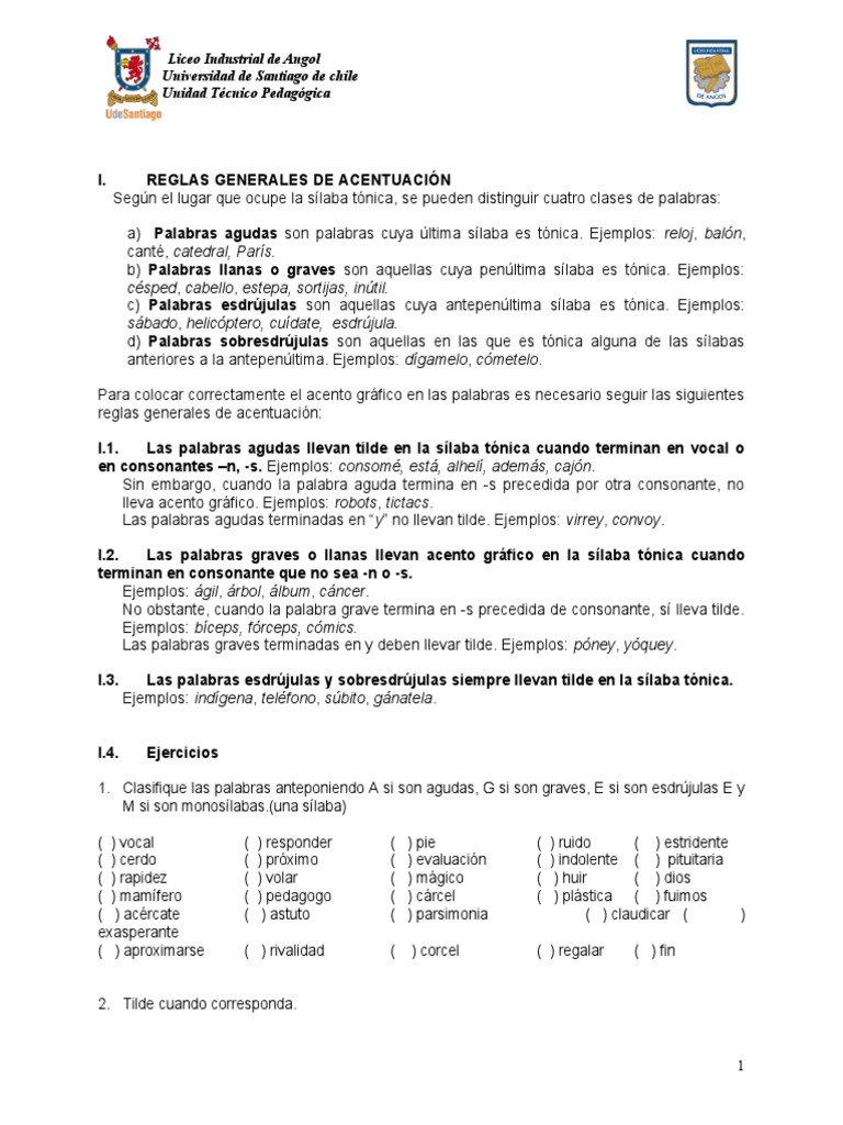 Modulo de Ortografía - Parte 1 | PDF | Fonética | Voz humana