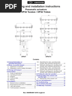 Pneumatic Actuator Manual | PDF | Actuator | Valve