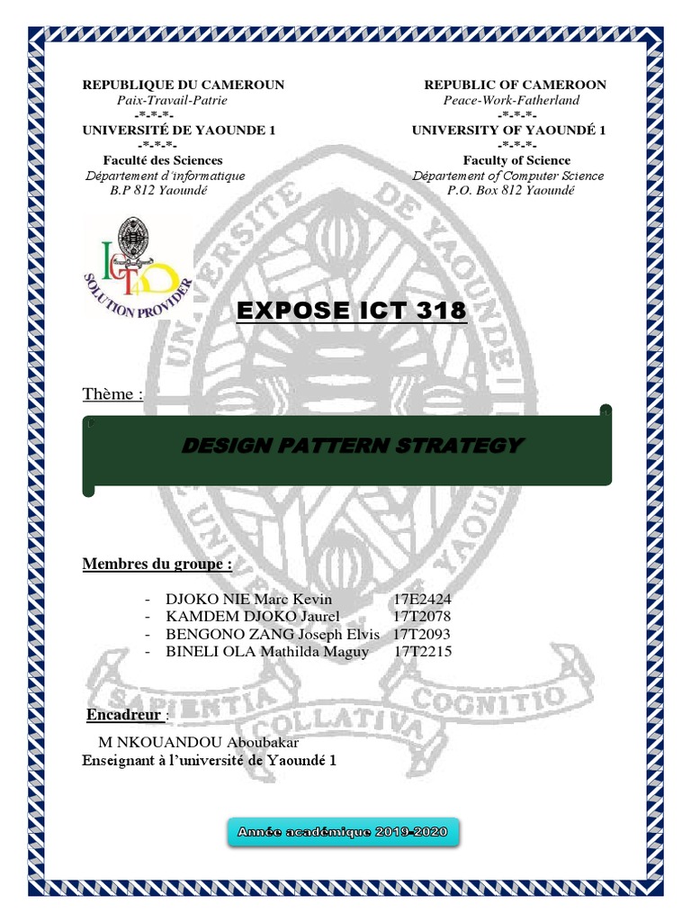 Design Pattern Strategy | PDF | Interface (Informatique) | Patron de conception