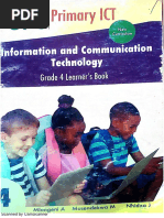 ICT Grade 1 | PDF | Computer Keyboard | Tablet Computer
