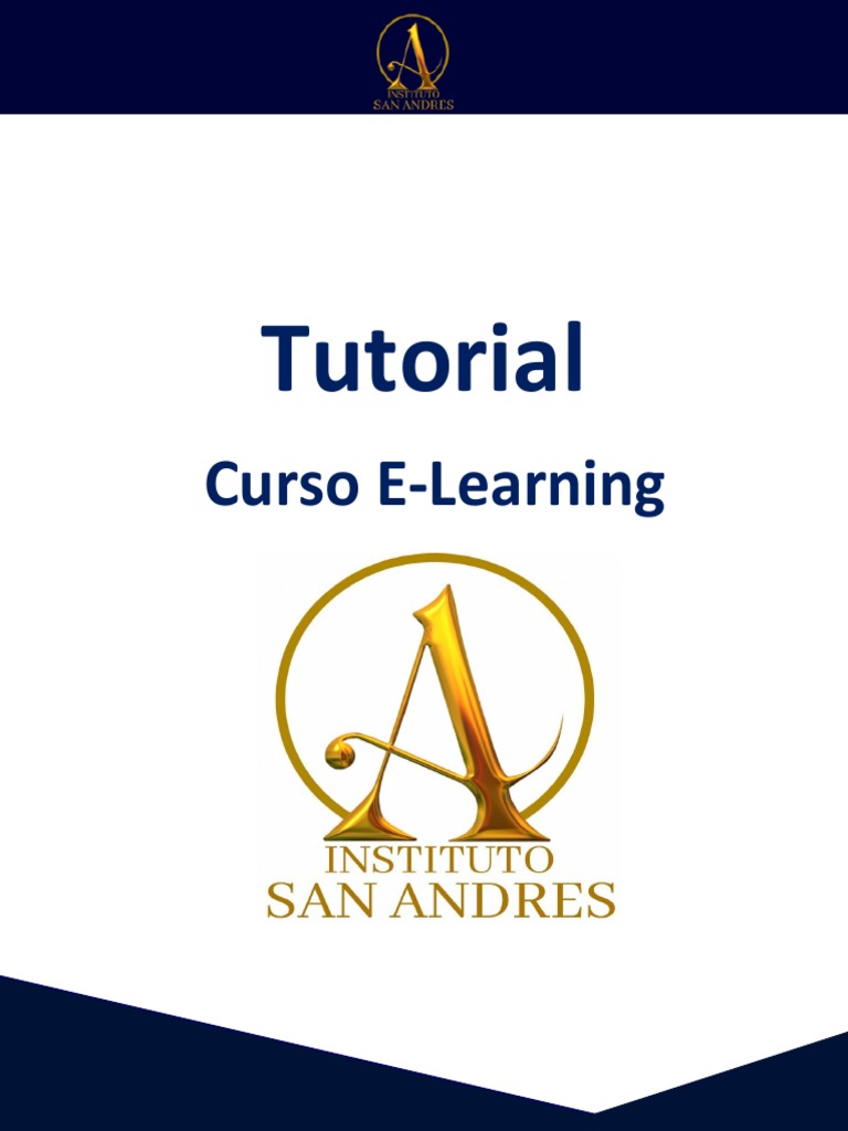 Tutorial E-Learning | PDF