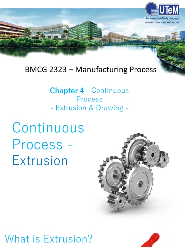 4-BMCG 2323 Continous Process | Download Free PDF | Extrusion | Chemical Product Engineering
