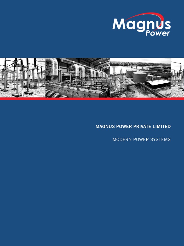 EPC - Magnus Power Brochure | PDF | Power Station | Electrical Substation