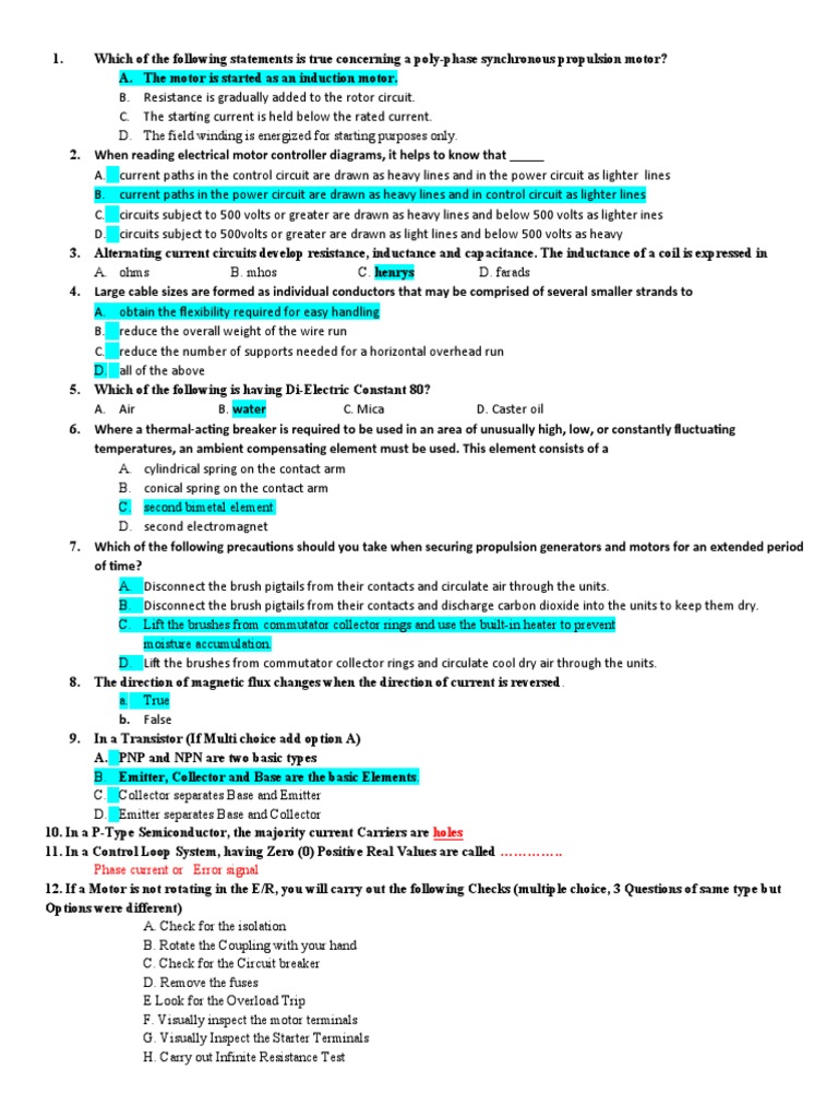 Understanding Electrical Motor Systems: An Analysis of Common ...