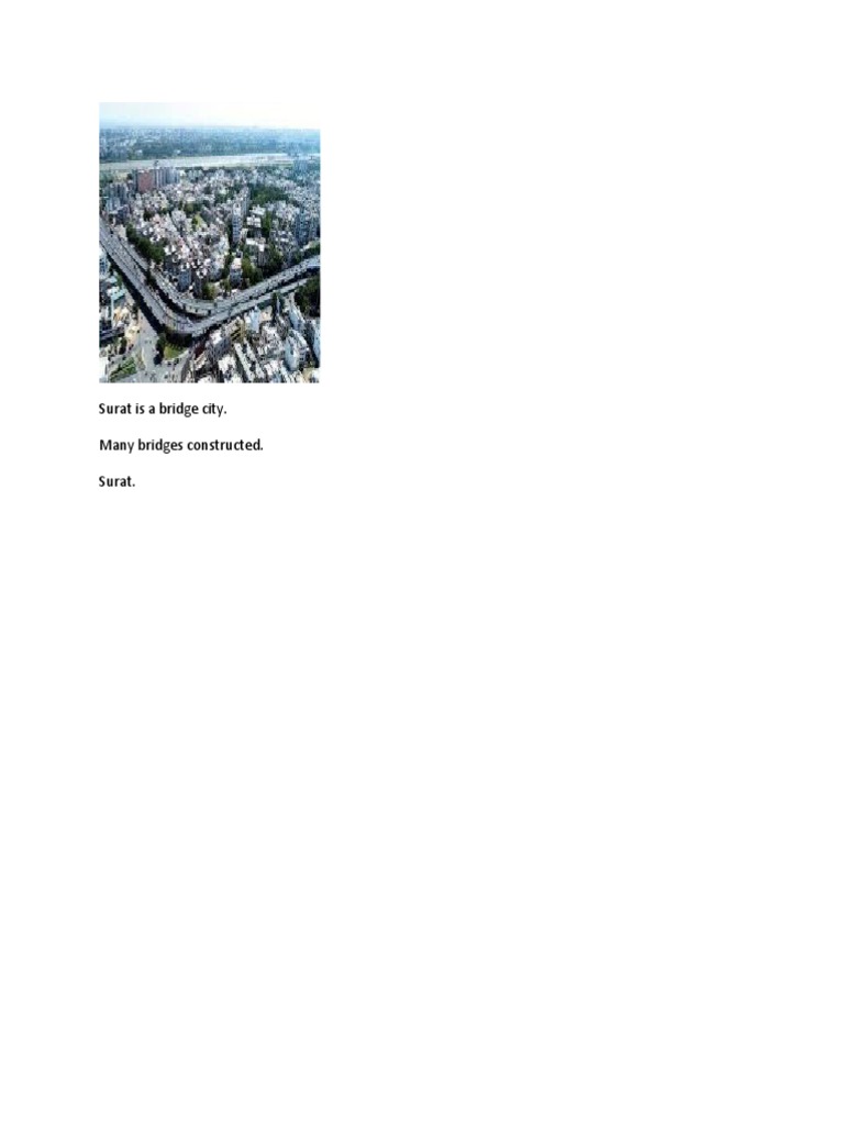 Surat: A City of Bridges | PDF