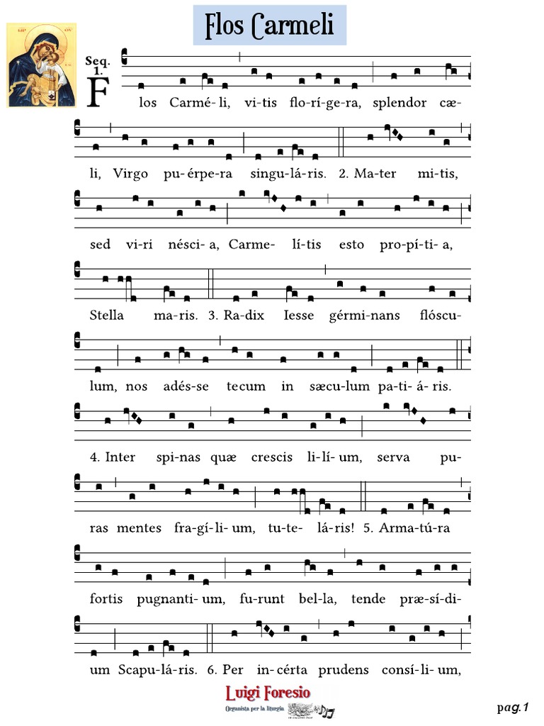 Flos Carmeli PDF | PDF
