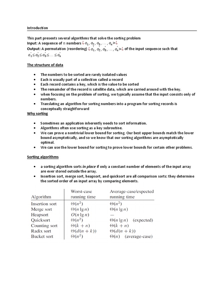 Chapter 6 Heapsort Pdf Computer Data Theoretical Computer Science 5430